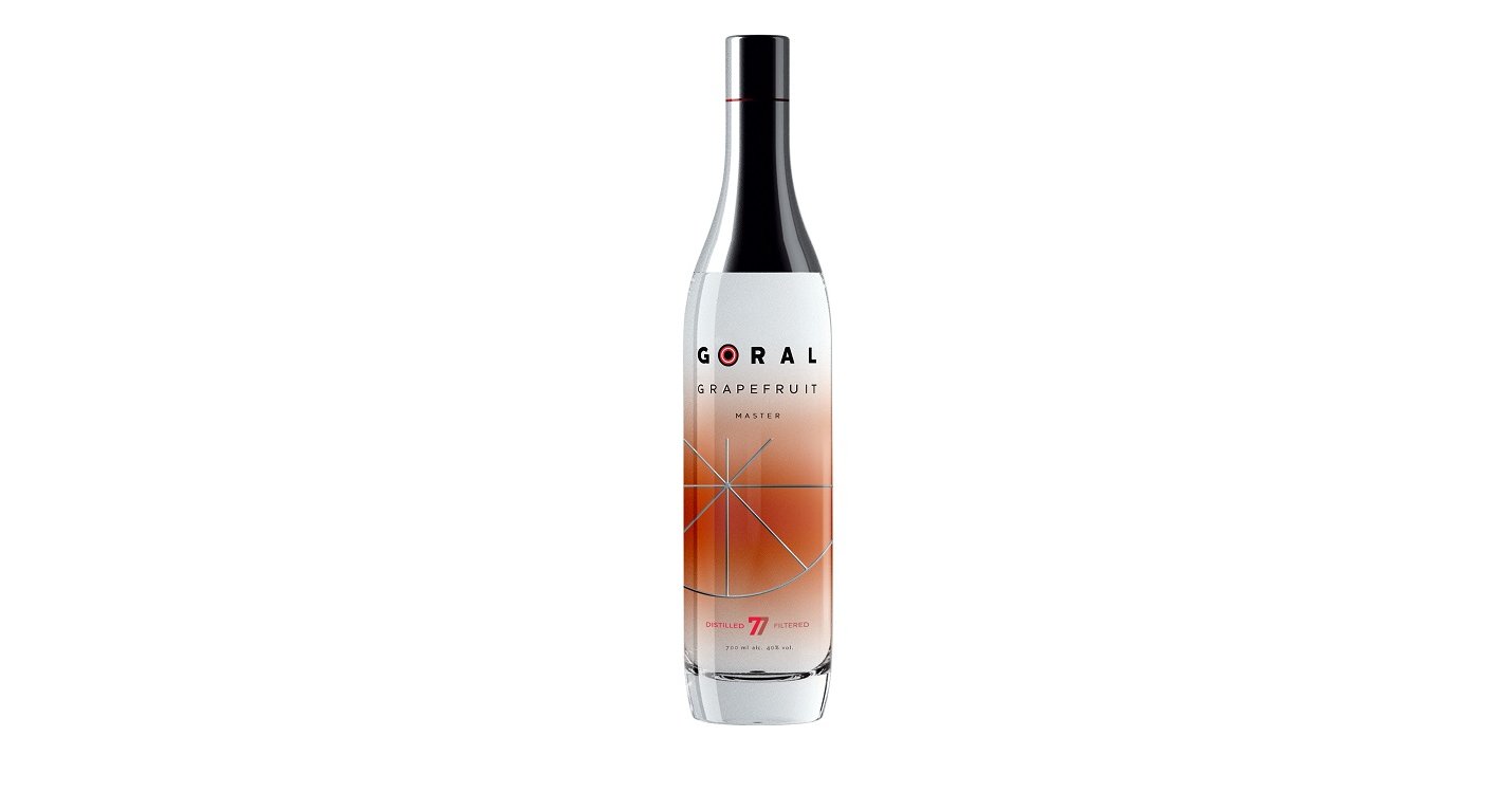 Goral Master vodka grapefruit 40%, vodka 0,7L | WinePlanet.sk